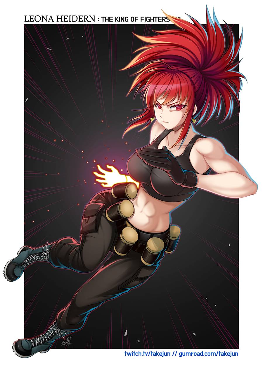 Orochi Leona [The King of Fighters] | Scrolller