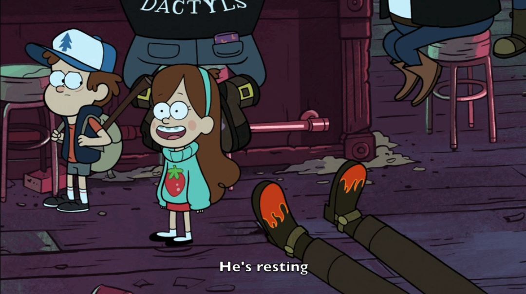 Other people: "gravity falls is dead!" Me: | Scrolller