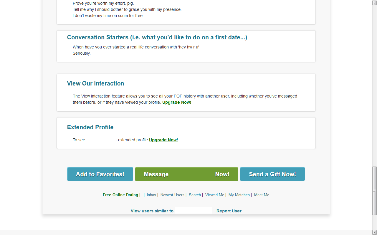 Other than almost every single conversation had by anybody, anywhere? | Scrolller