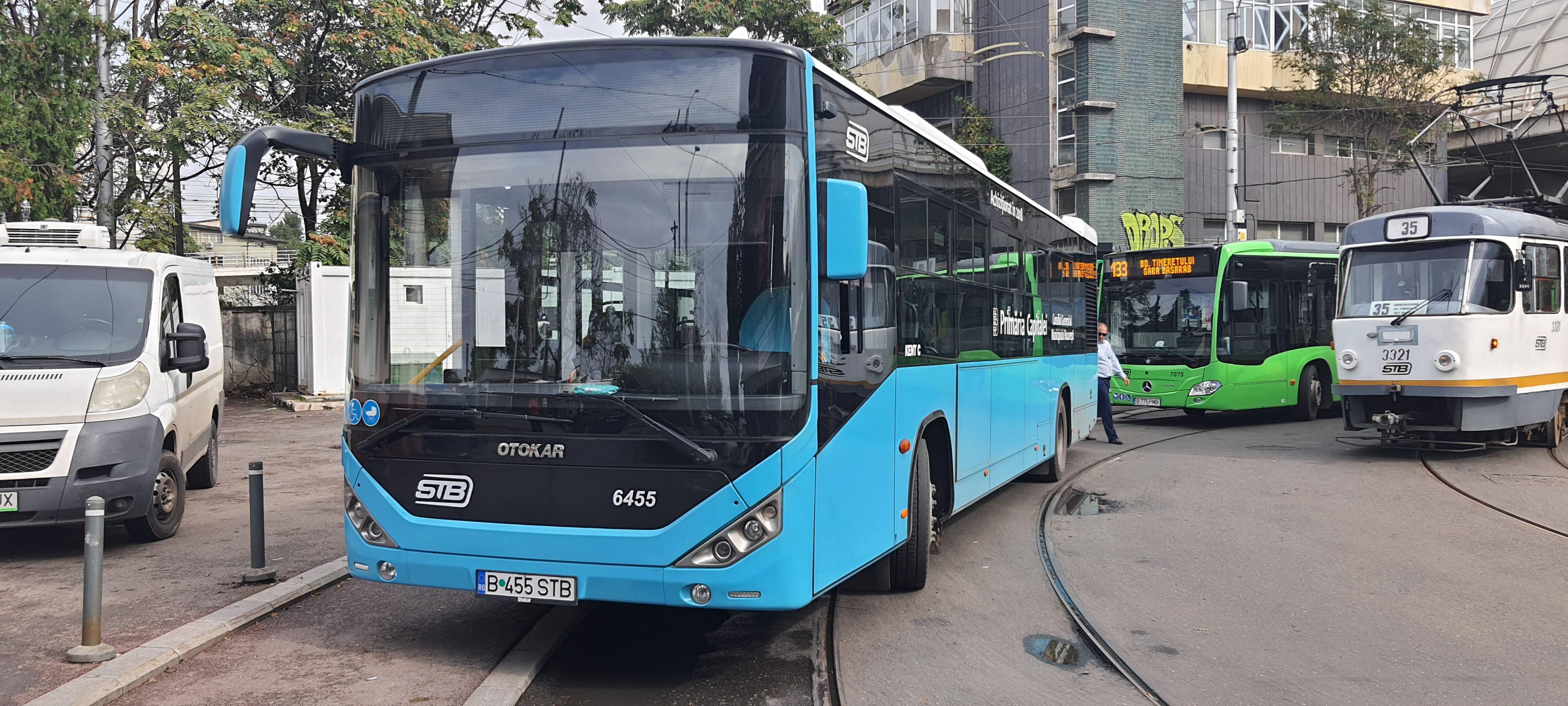 Otokar Kent C 12M at Basarab Railway Station. Bucharest, Romania | Scrolller
