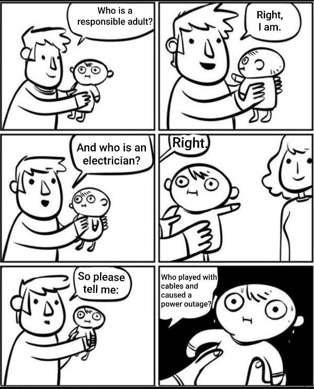 Ouch electric shock | Scrolller