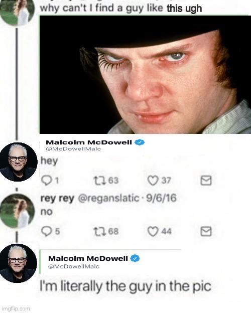 Our beloved droog: Malcolm | Scrolller