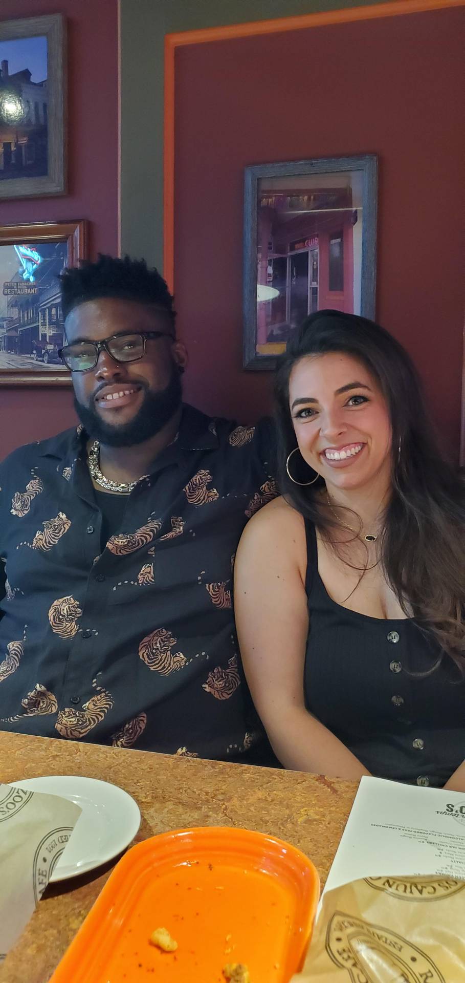 Our first date night since the bars/restaurants opened back up! | Scrolller
