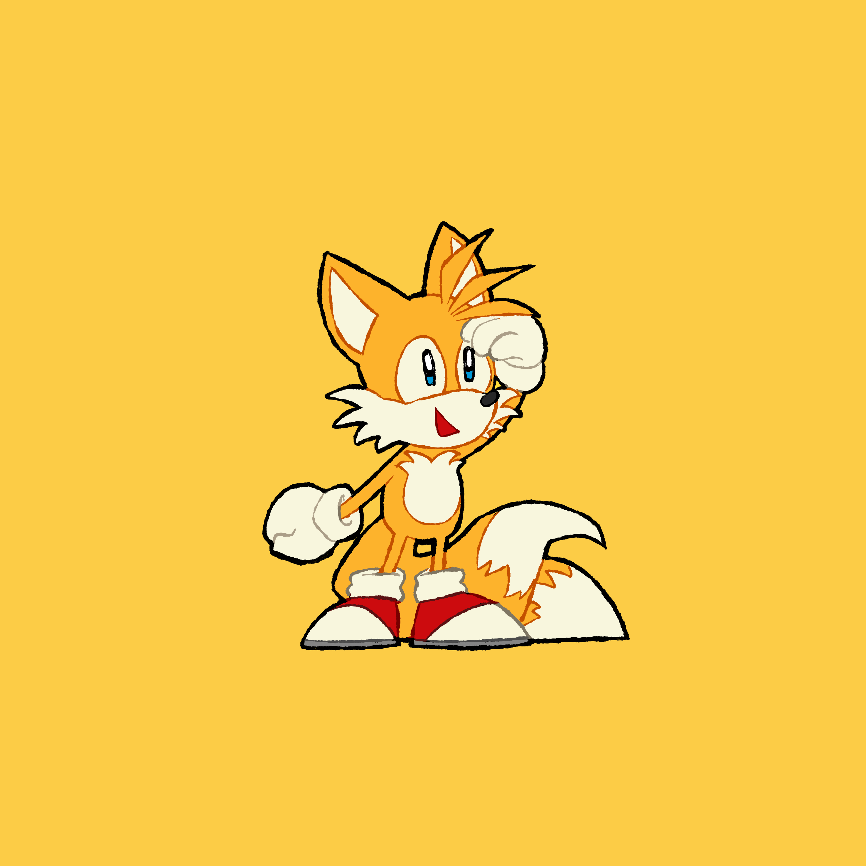 Our fox boi is looking for Sonic (Art by u/inazumaniac) | Scrolller