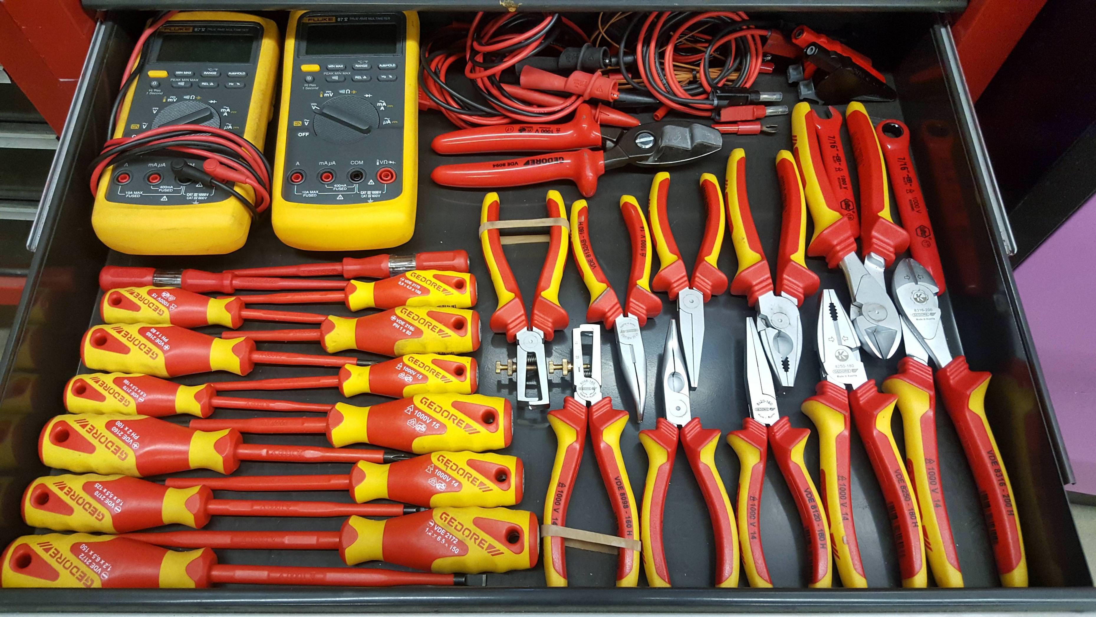 Our high voltage drawer in the shop | Scrolller