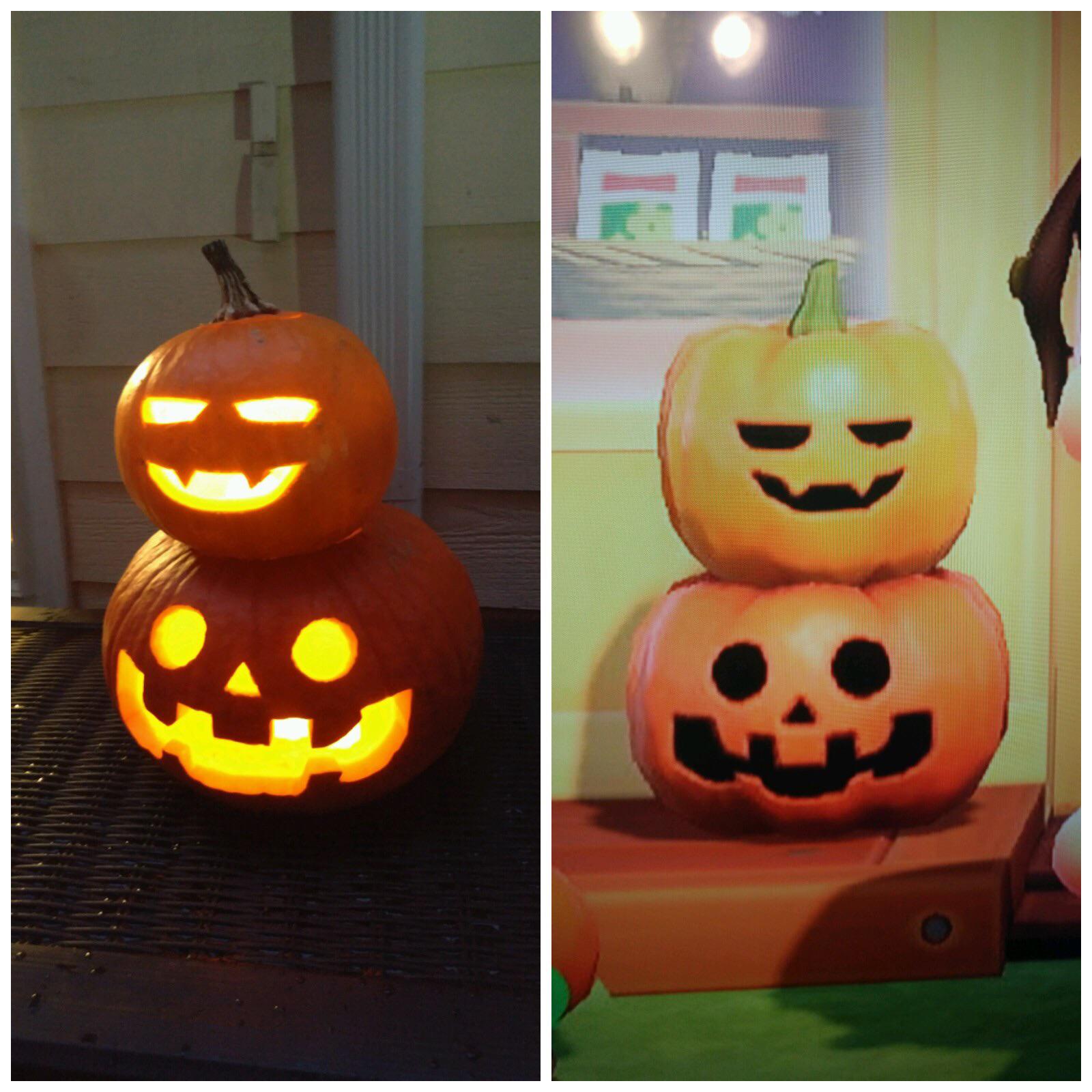 Our Jack-O-Lanterns This Year. | Scrolller