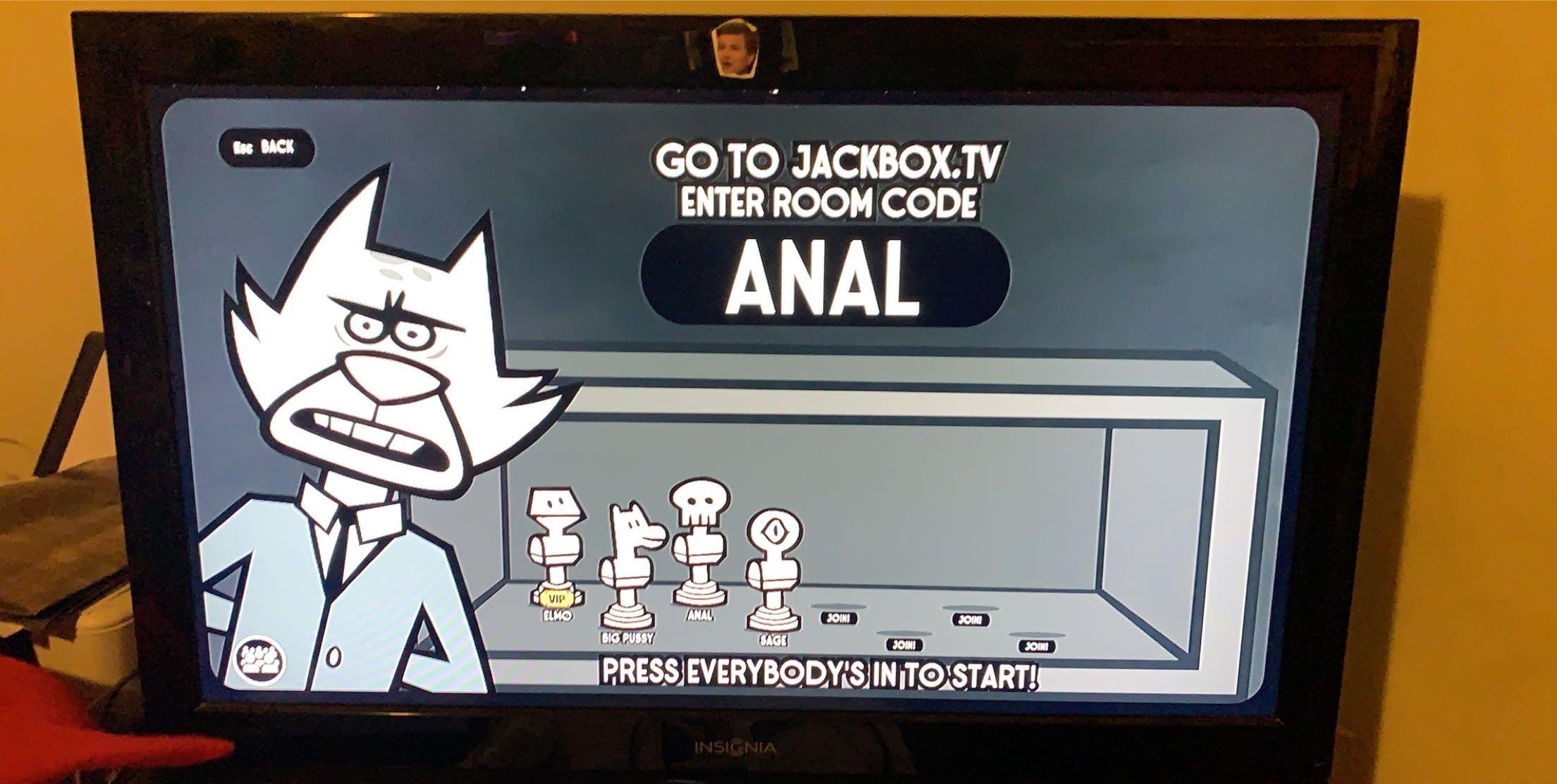 Our Jackbox room had a 1 in 456,976 chance to randomly generate this code. | Scrolller