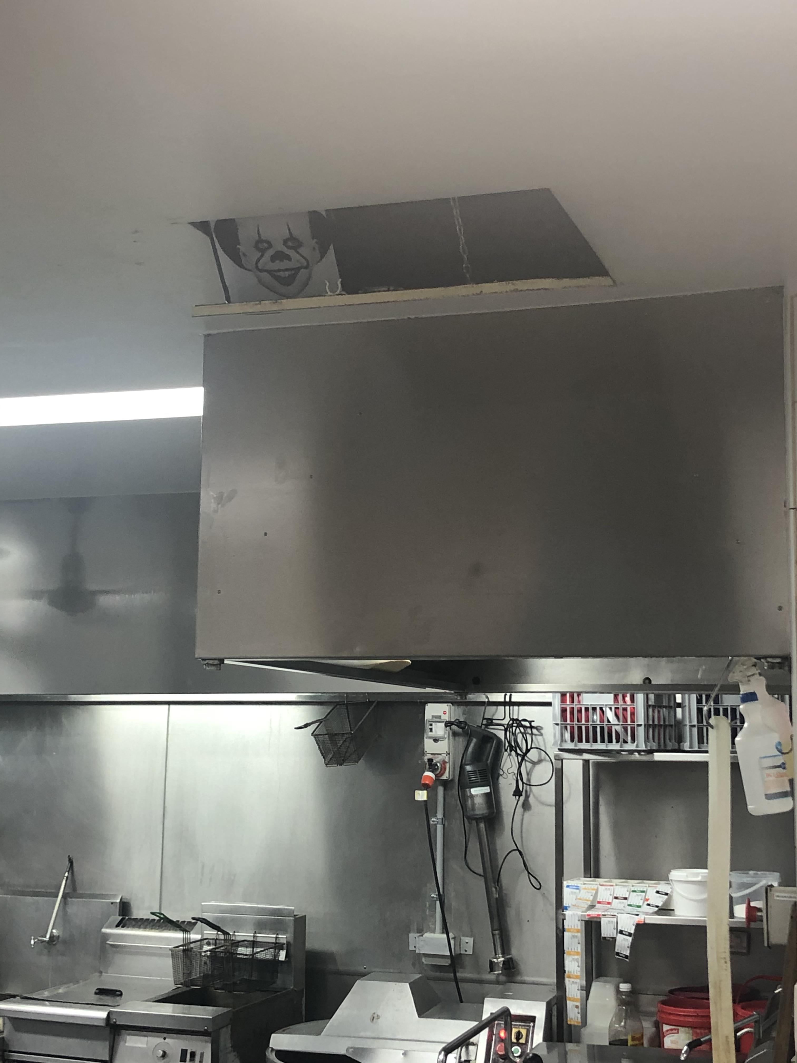 our manhole in our kitchen... | Scrolller