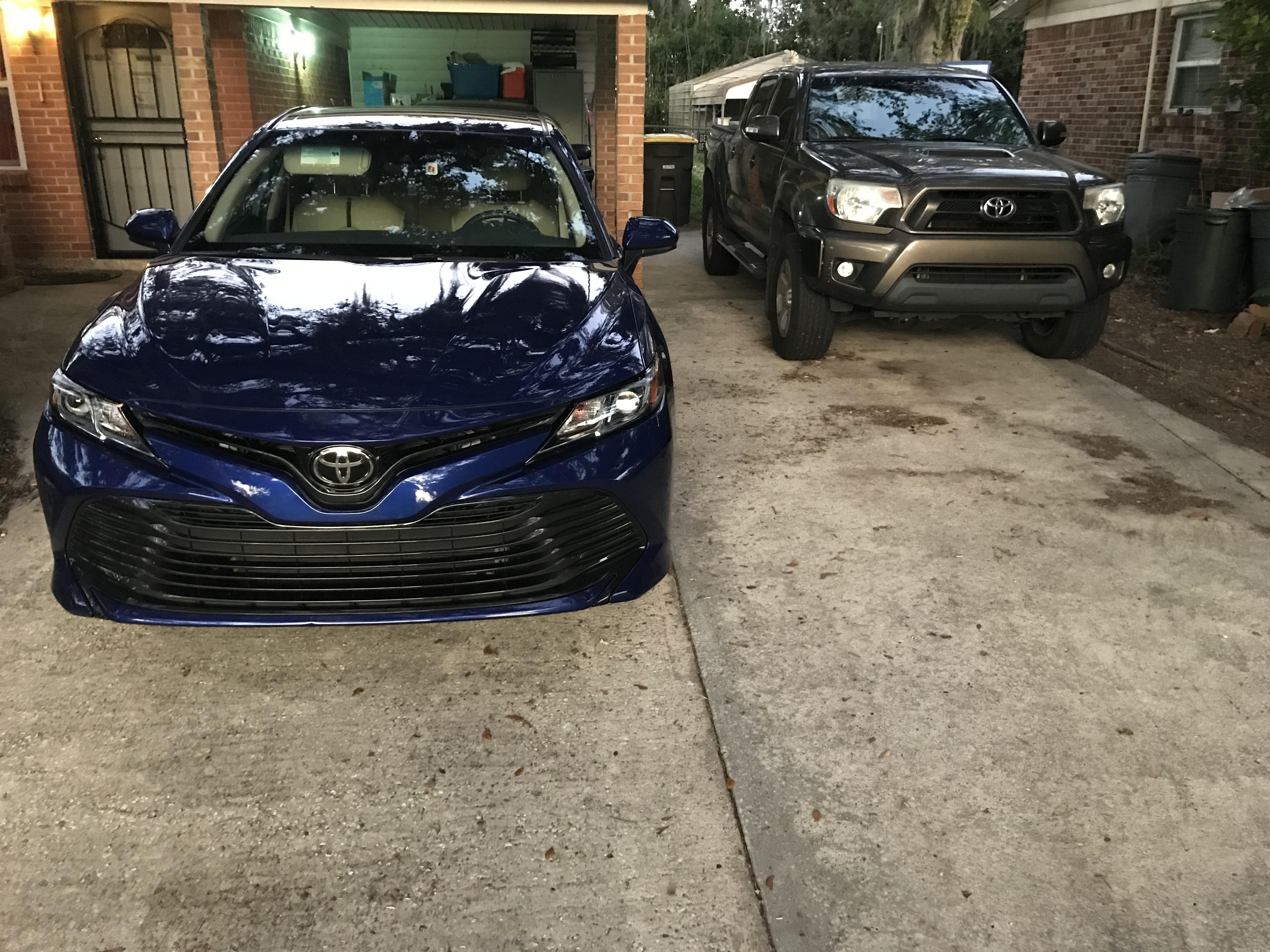 Our new Camry Looks great next to the Taco 🌮 | Scrolller