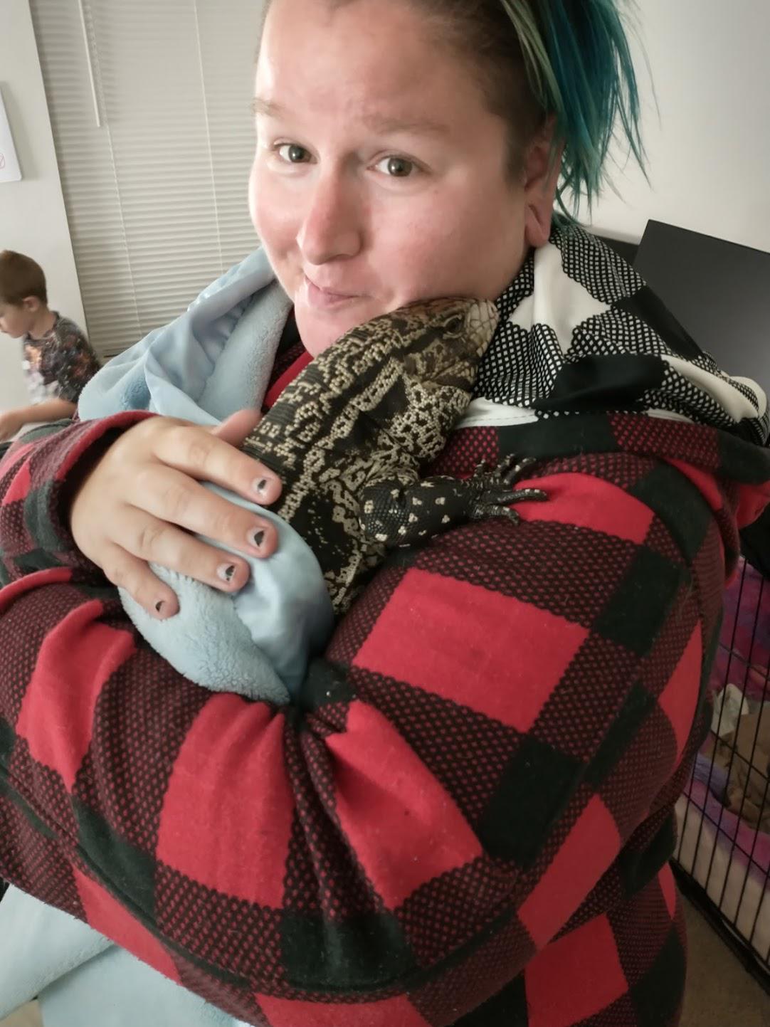 Our snuggly baby. | Scrolller