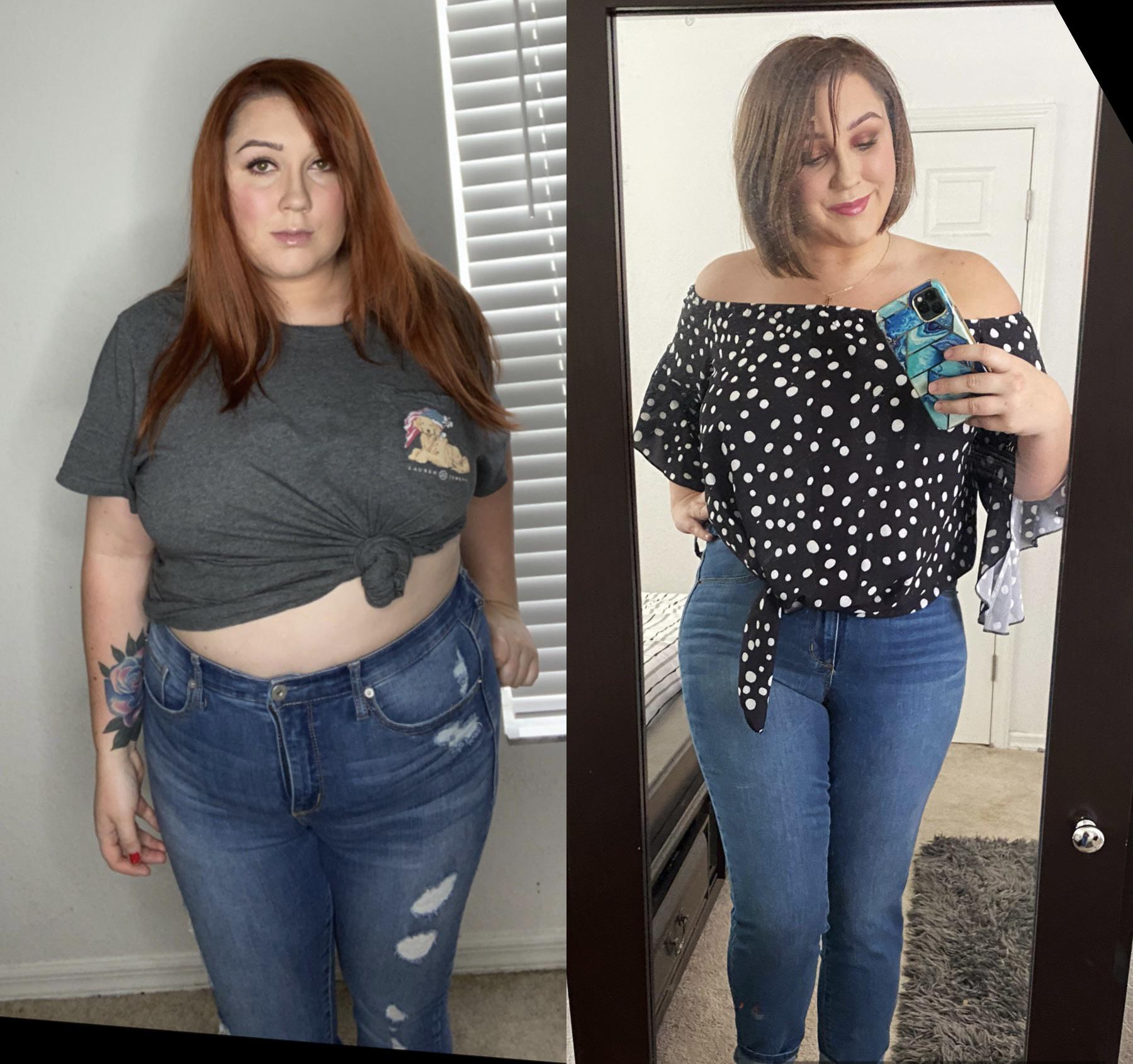 [over18] Before and after, 45 lbs down ️ | Scrolller