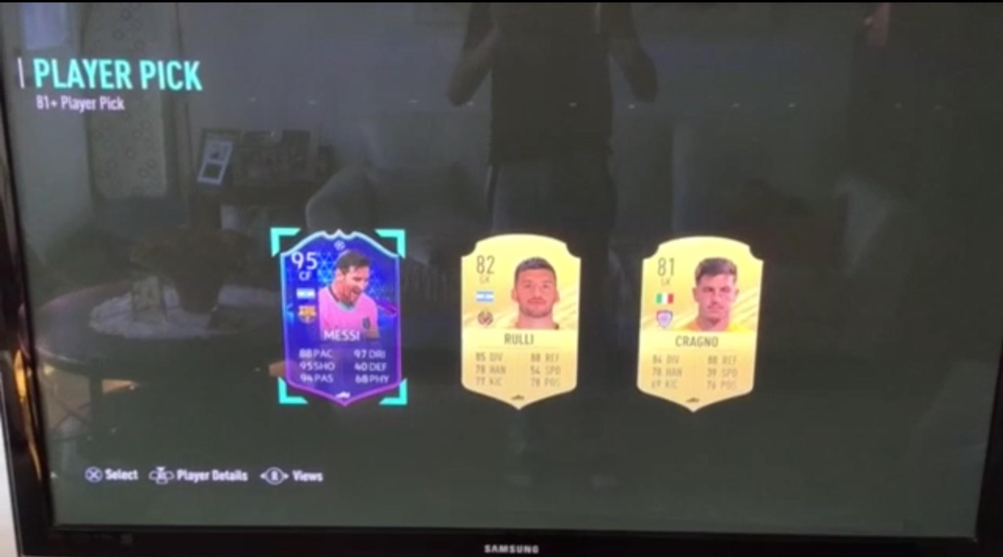 Packed messi 95 in a pp | Scrolller