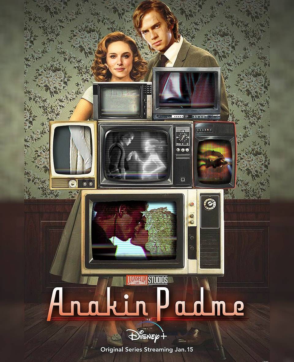 Padme and Anakin TV Show in retro style🔥 | Scrolller