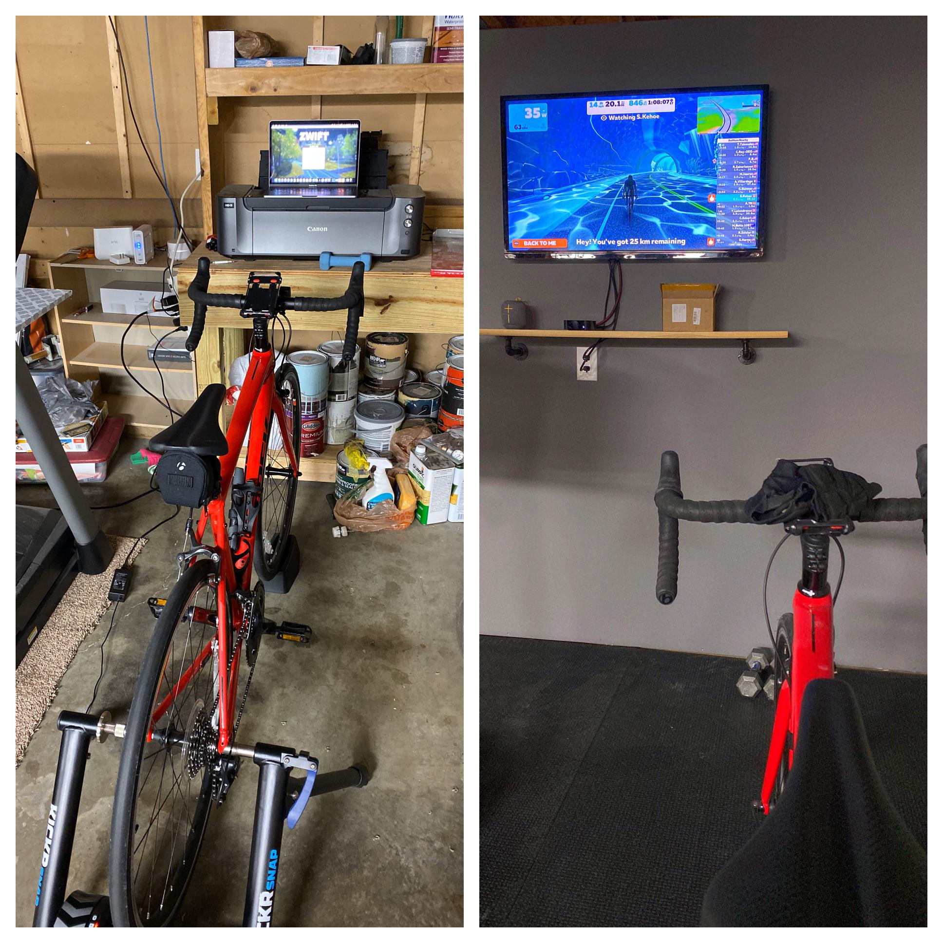 Pain cave remodel nearly complete (before/after) | Scrolller