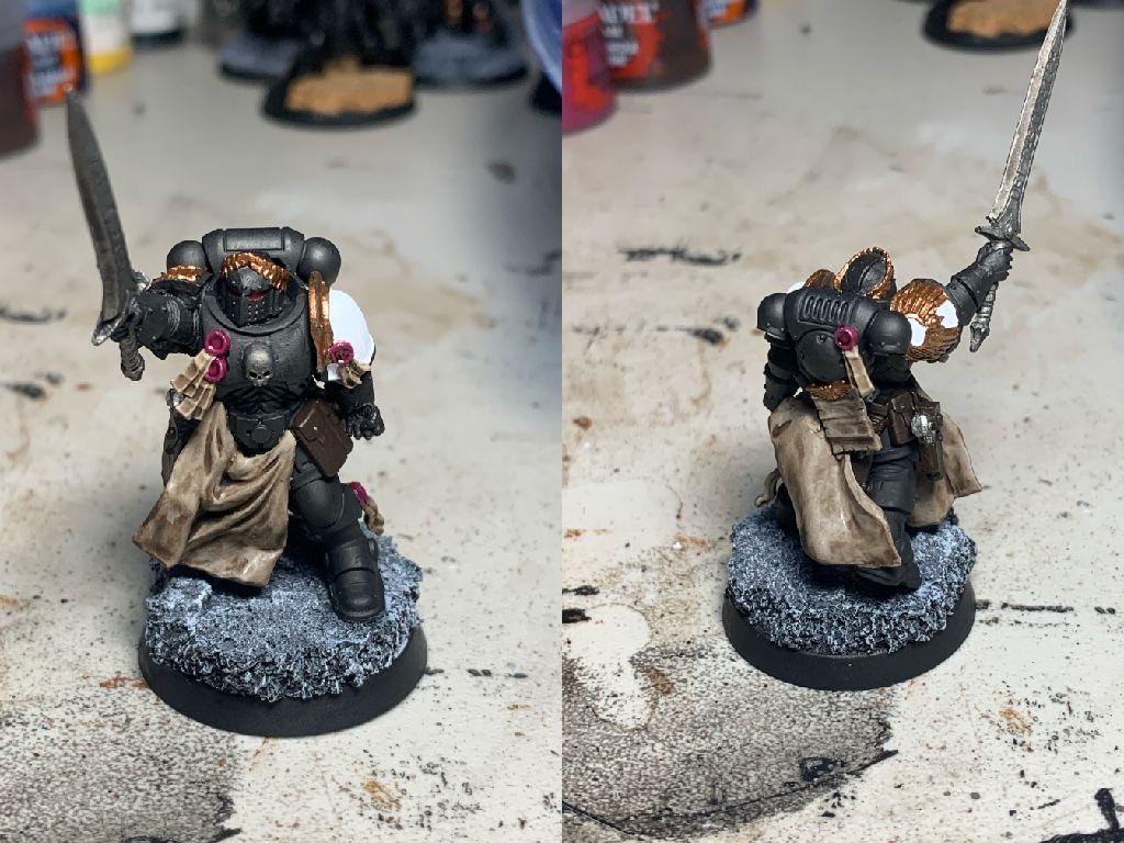 Painted version of my kitbashed Primaris Emperor’s Champion | Scrolller