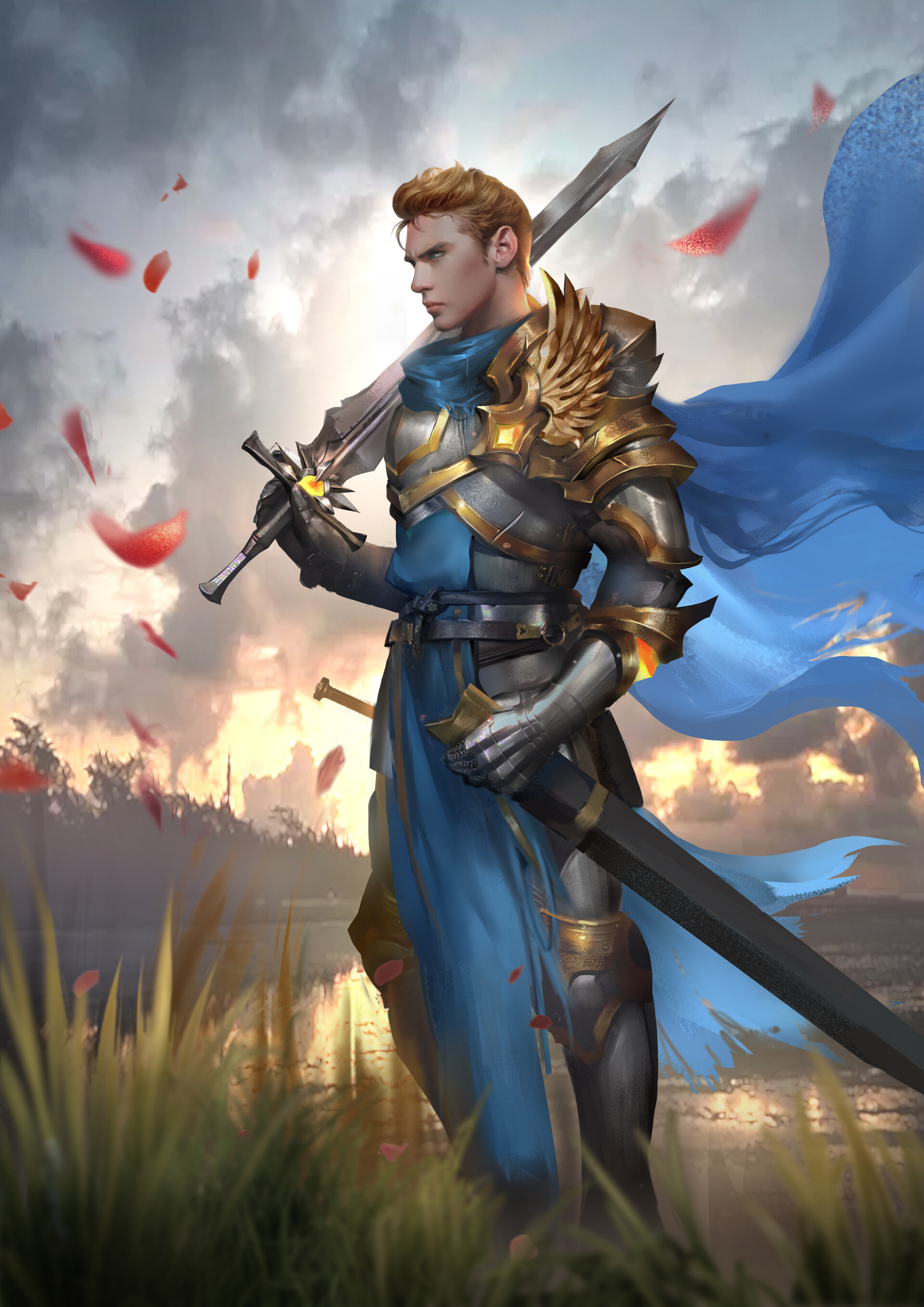 Paladin by Jin Liujiang | Scrolller