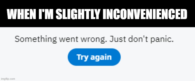 Panic >> Calm >> Panic | Scrolller