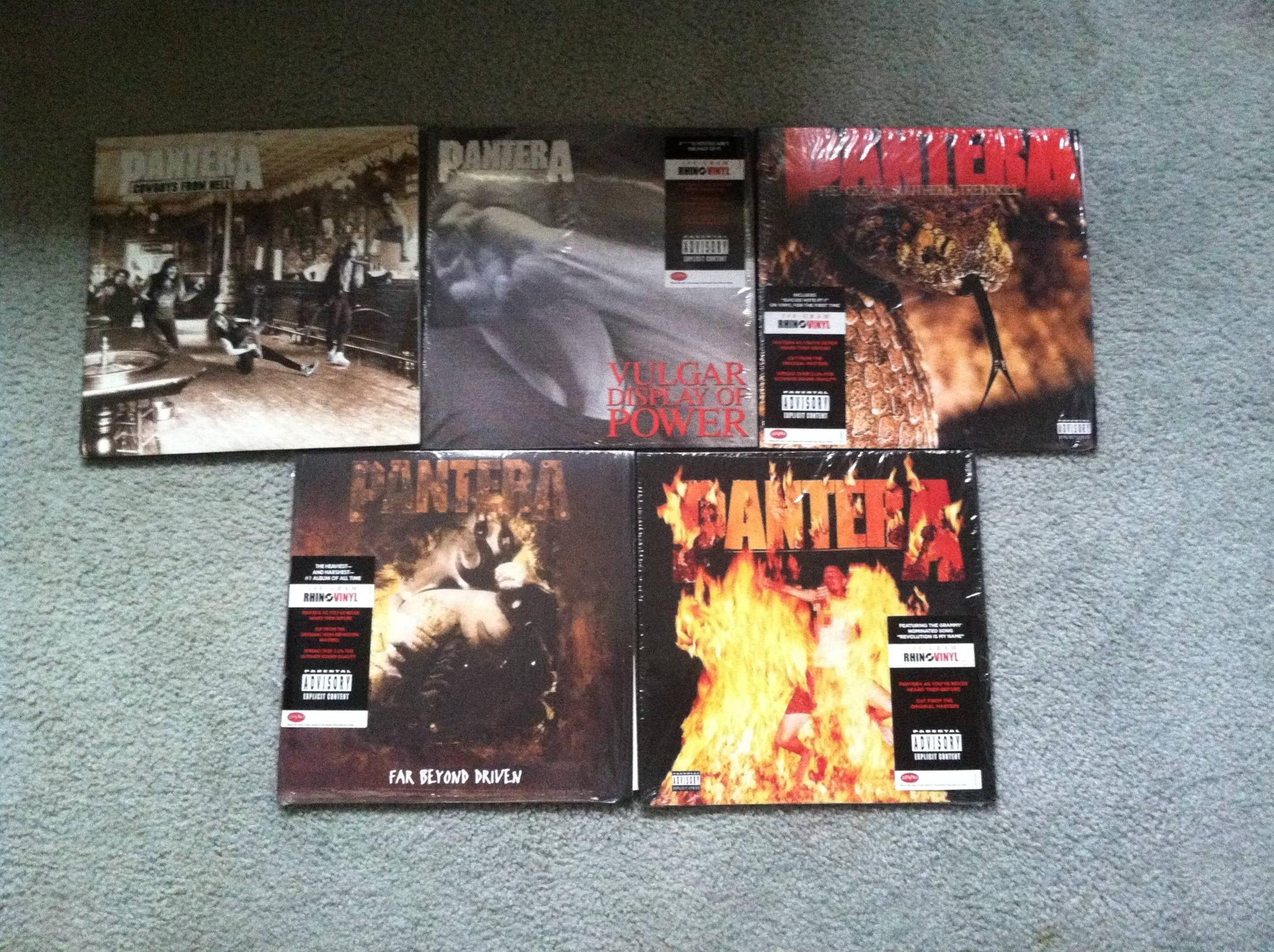 Pantera. Vinyl Collection. | Scrolller