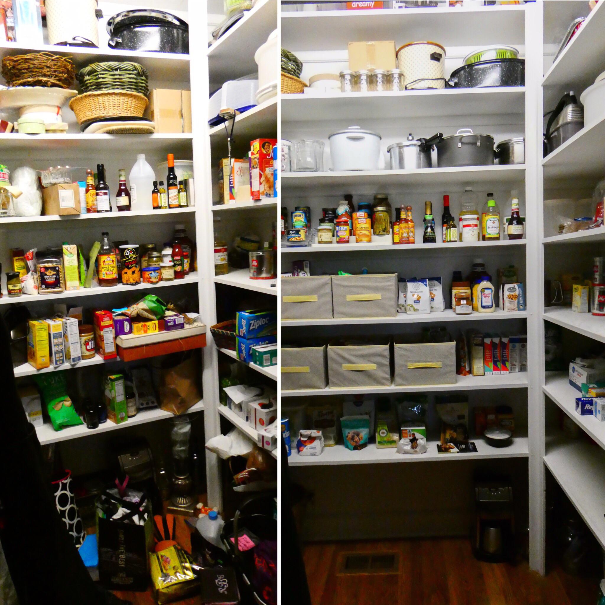 Pantry before and after | Scrolller