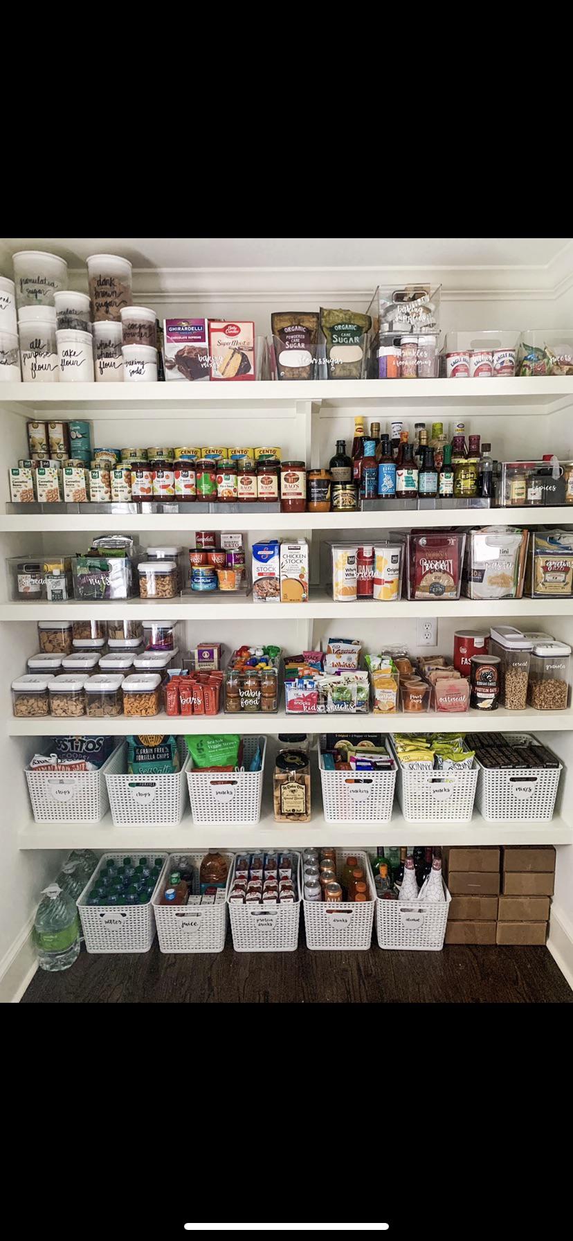 Pantry organization done! | Scrolller