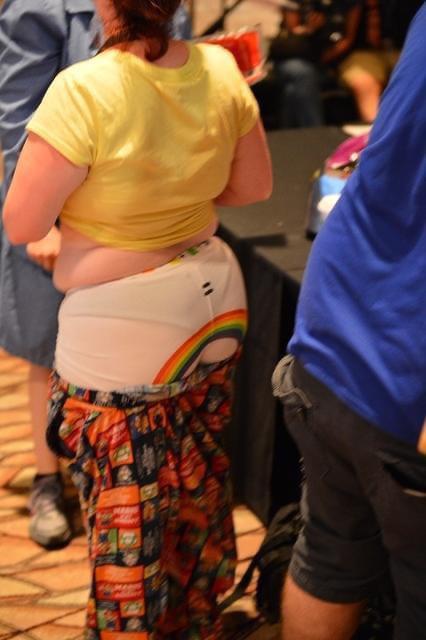 Pantsed at banquet revealing embarrassing, dorky undies | Scrolller