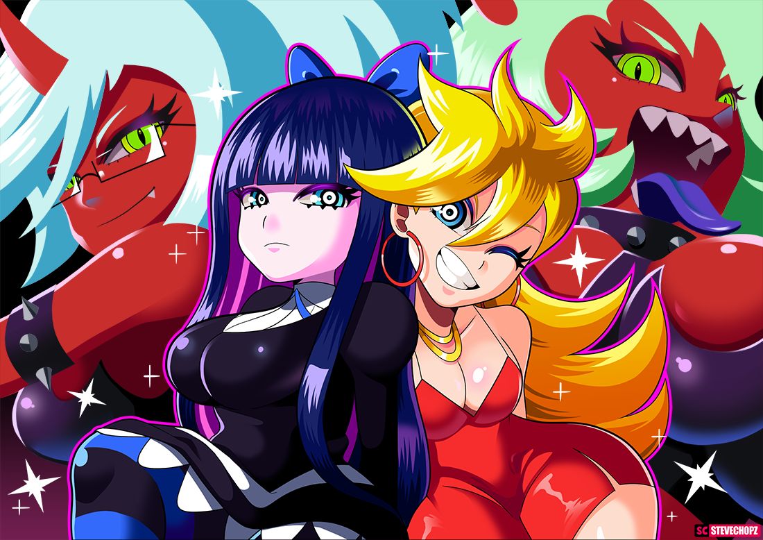 Panty & Stocking Fanart [Drawn by me] | Scrolller