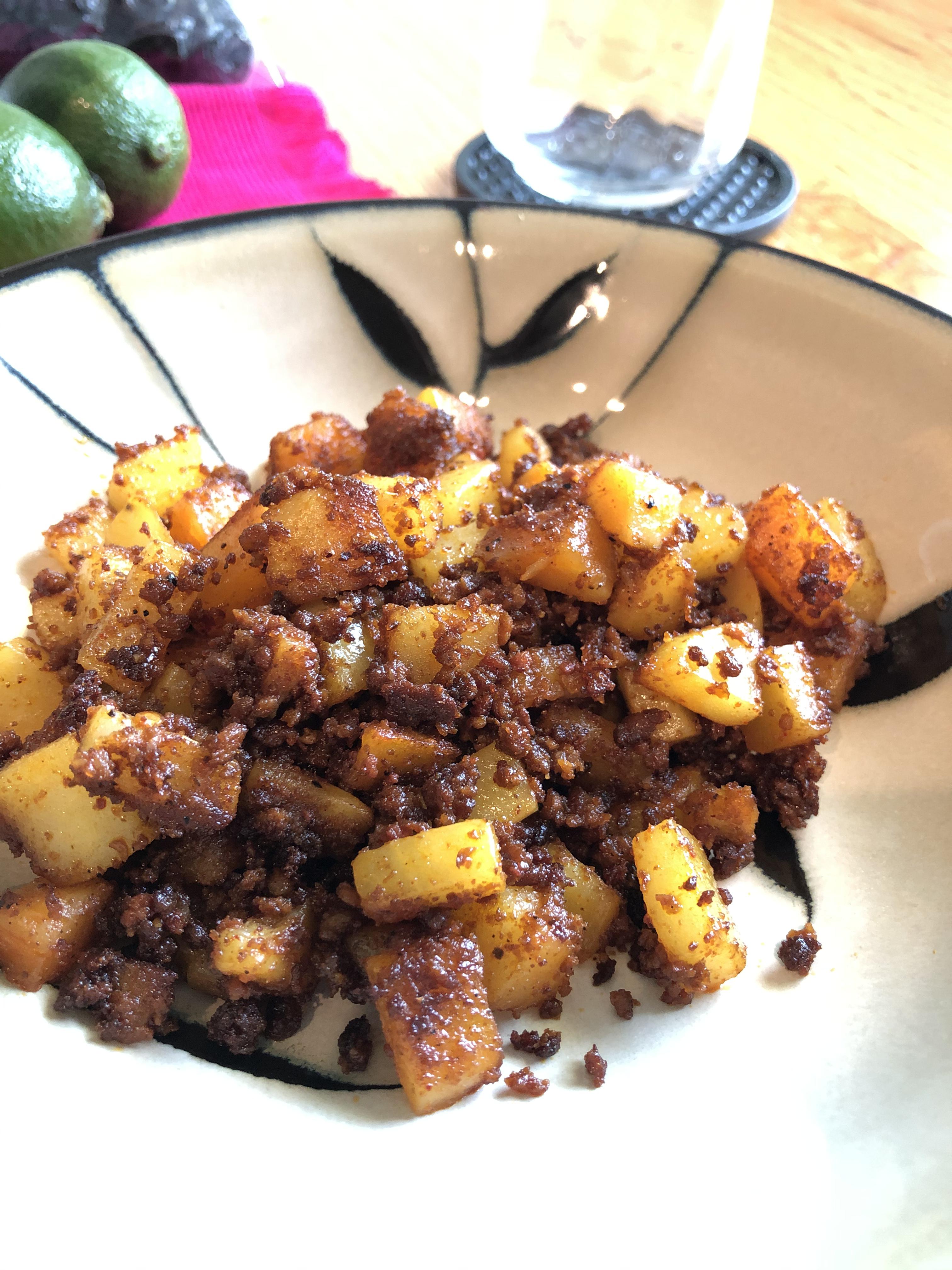 Papas con chorizo! | Scrolller