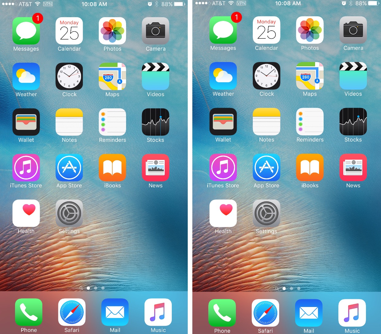 parallax effect on my iPhone home screen | Scrolller