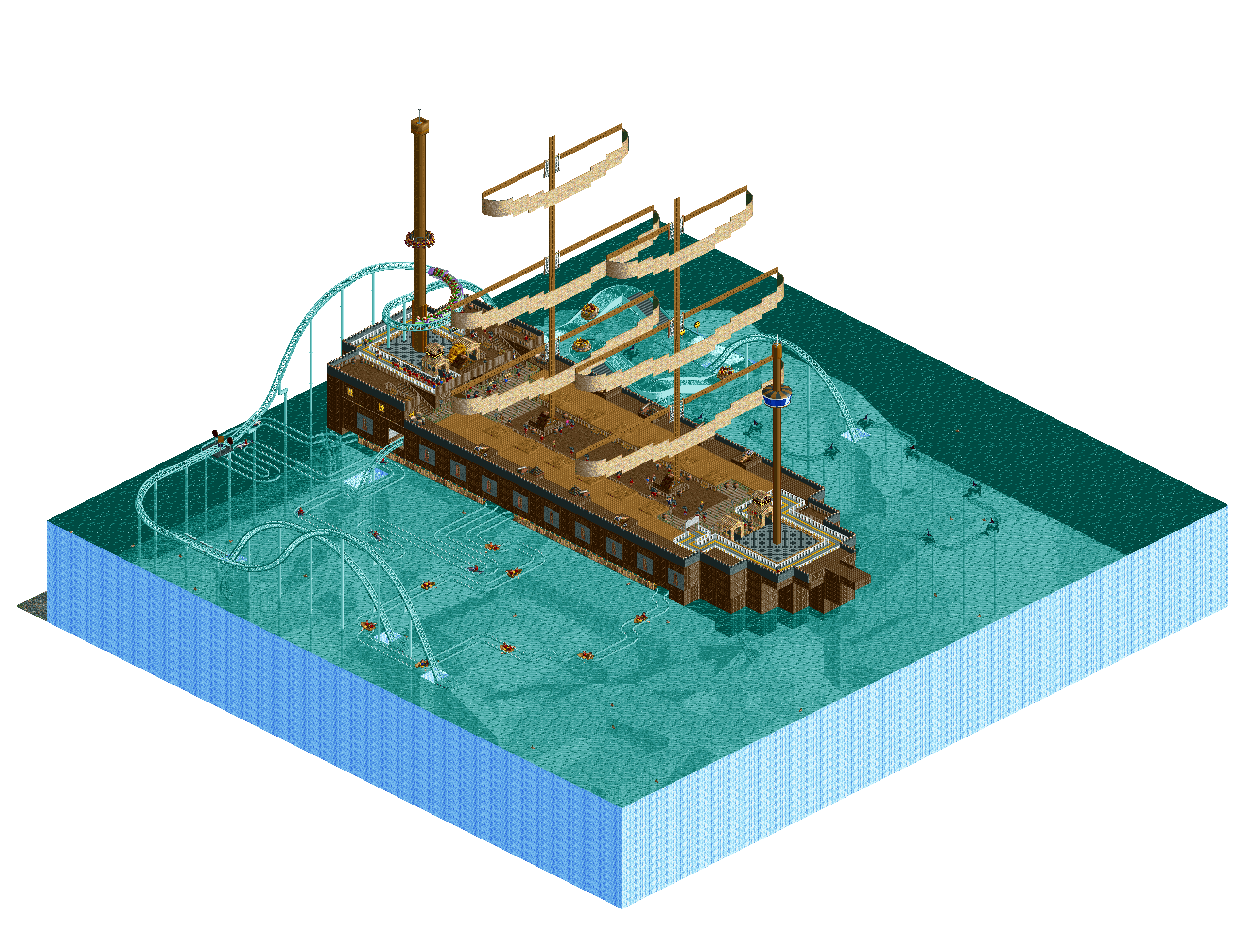 Park in a Pirate Ship | Scrolller