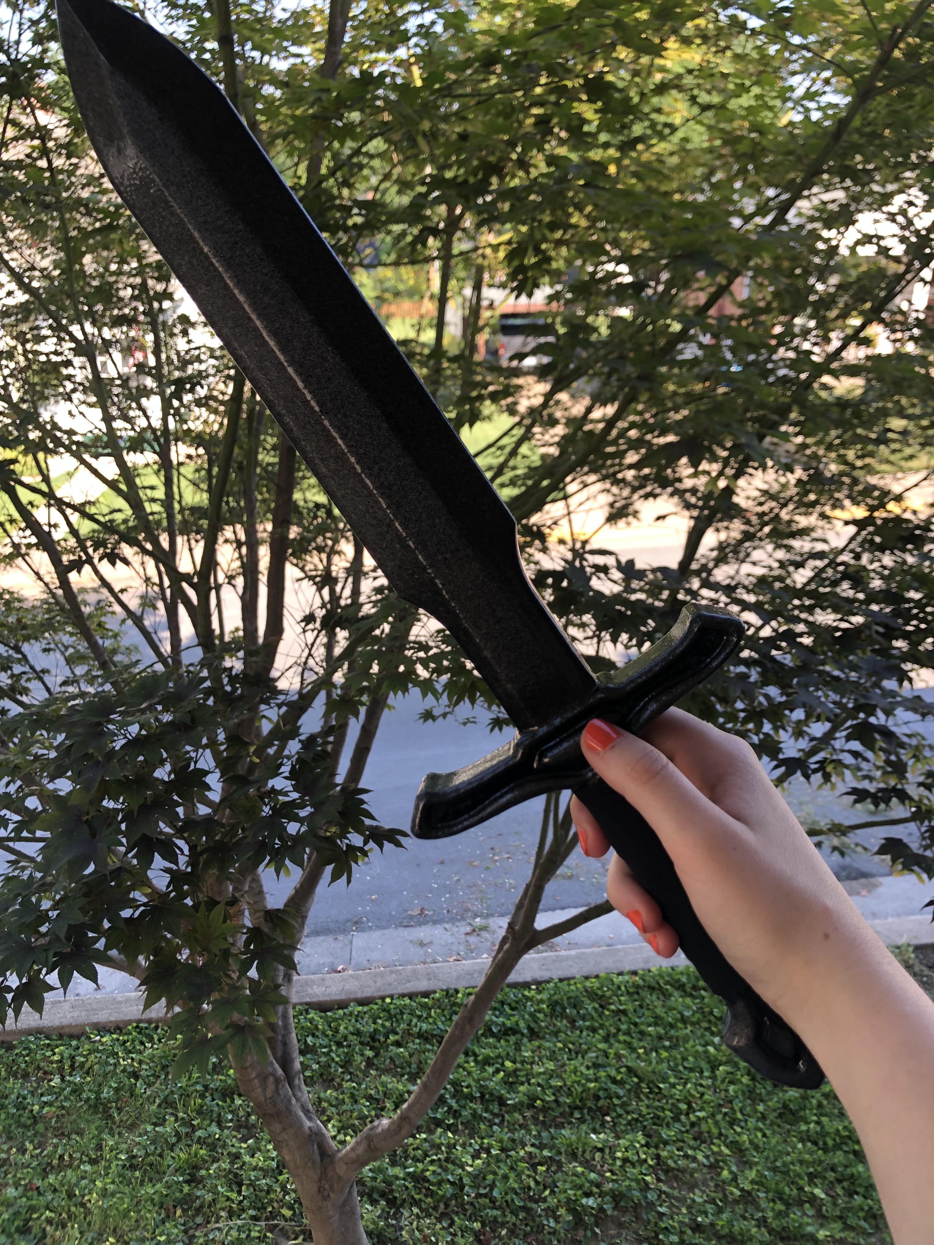 partner got me this beautiful larp dagger! first larp weapon ever- super excited! | Scrolller