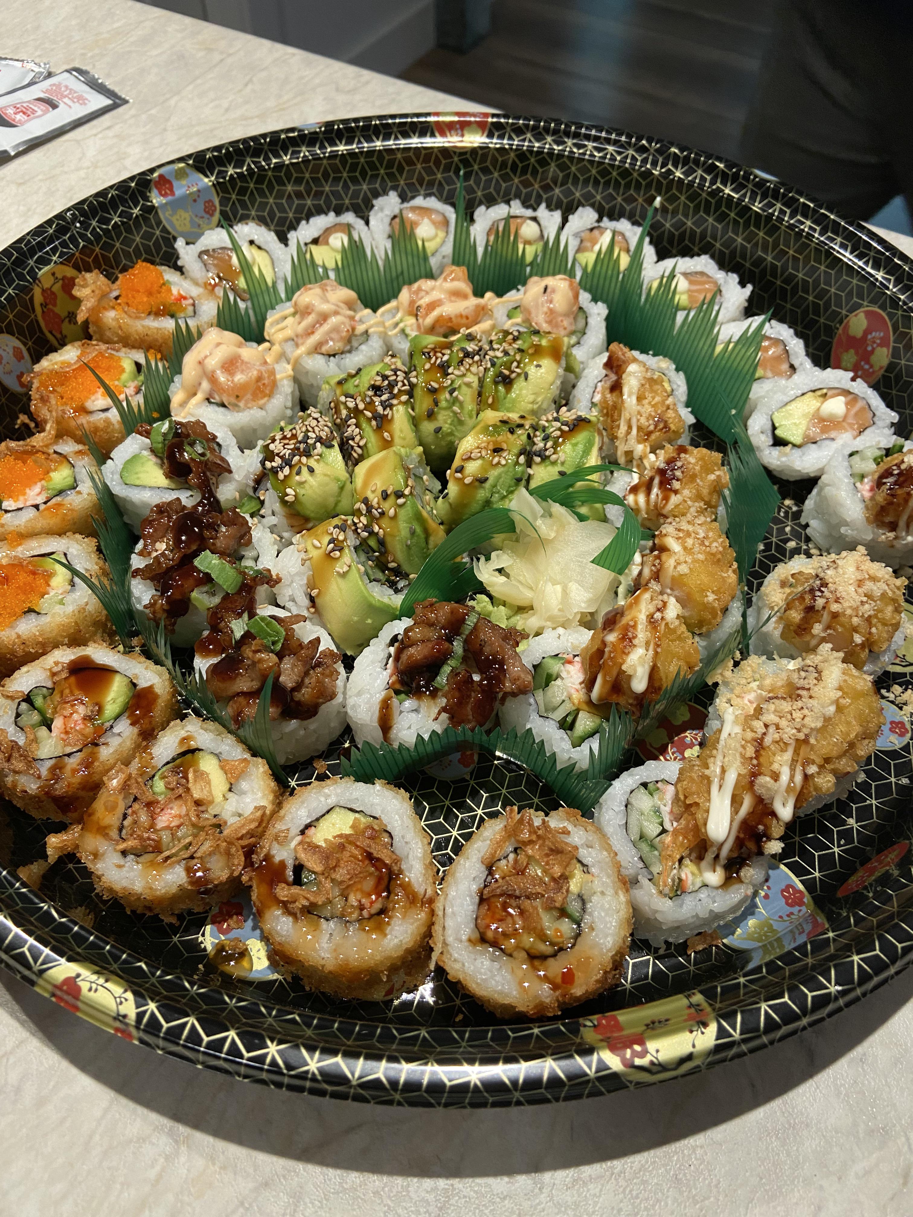 Party Platter from local sushi restaurant | Scrolller