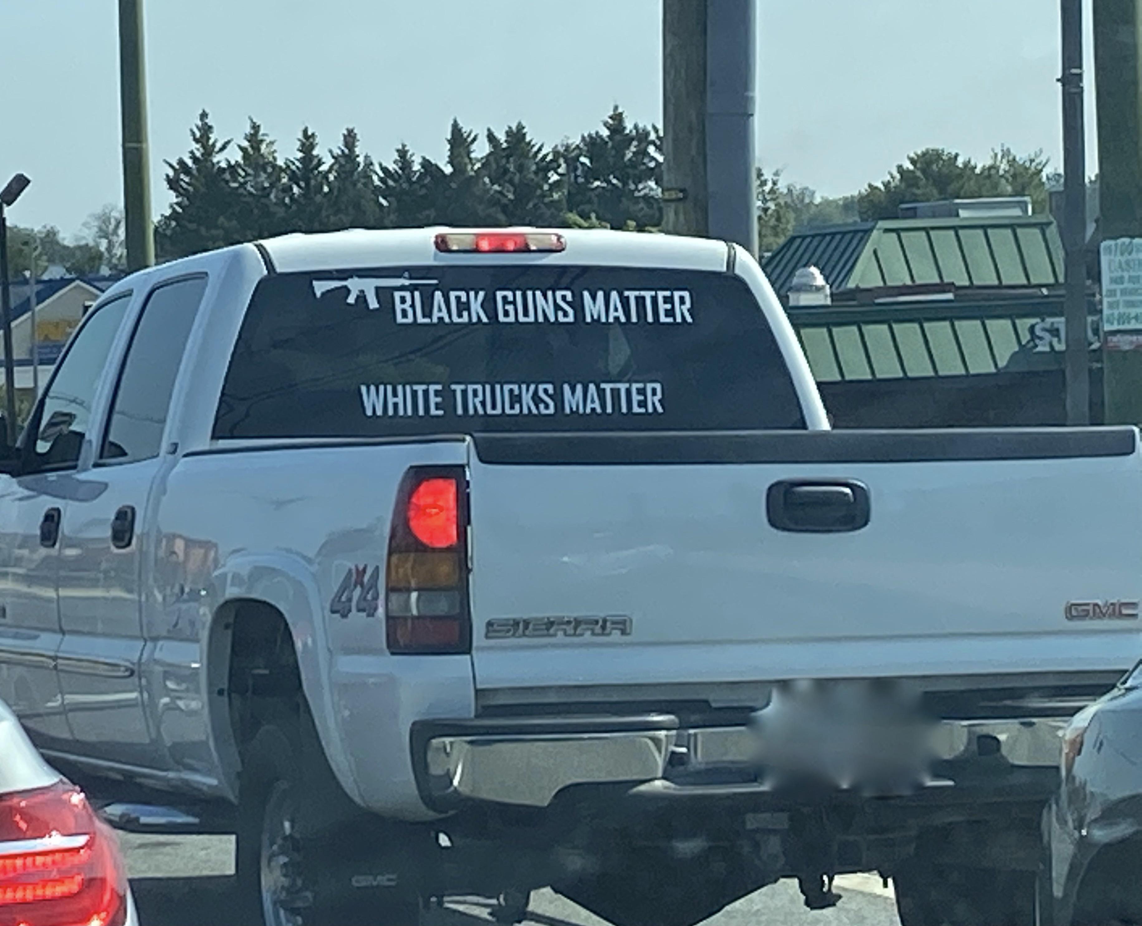 Passive aggressive racist discovered decals | Scrolller