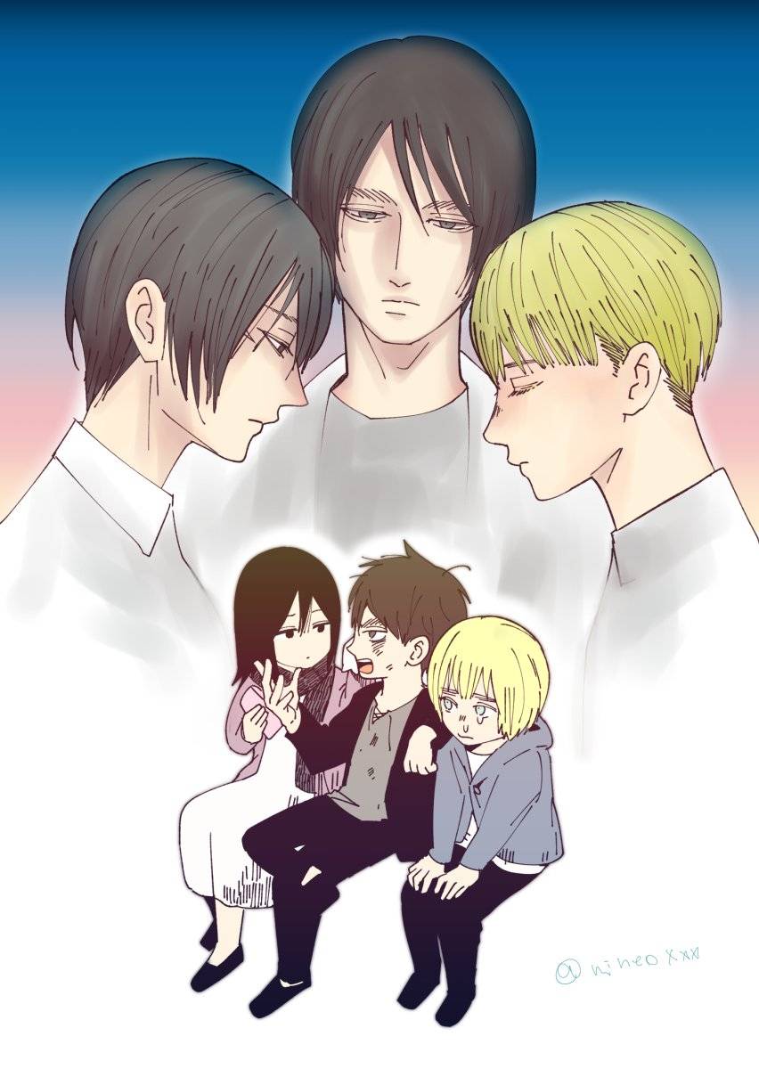 Past and present / Art by @mineoxxx | Scrolller