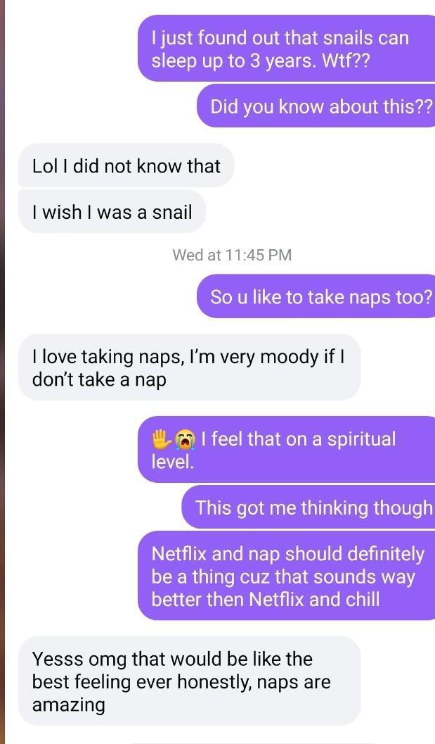 *Pat pat* 🐌 thanks buddy 😌 | Scrolller