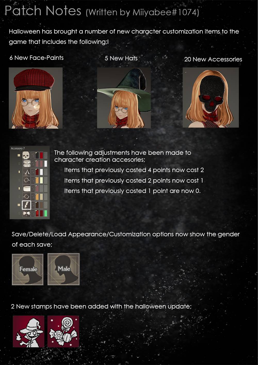 Patch 1 04 Non Official Patch Notes Created By Me Scrolller