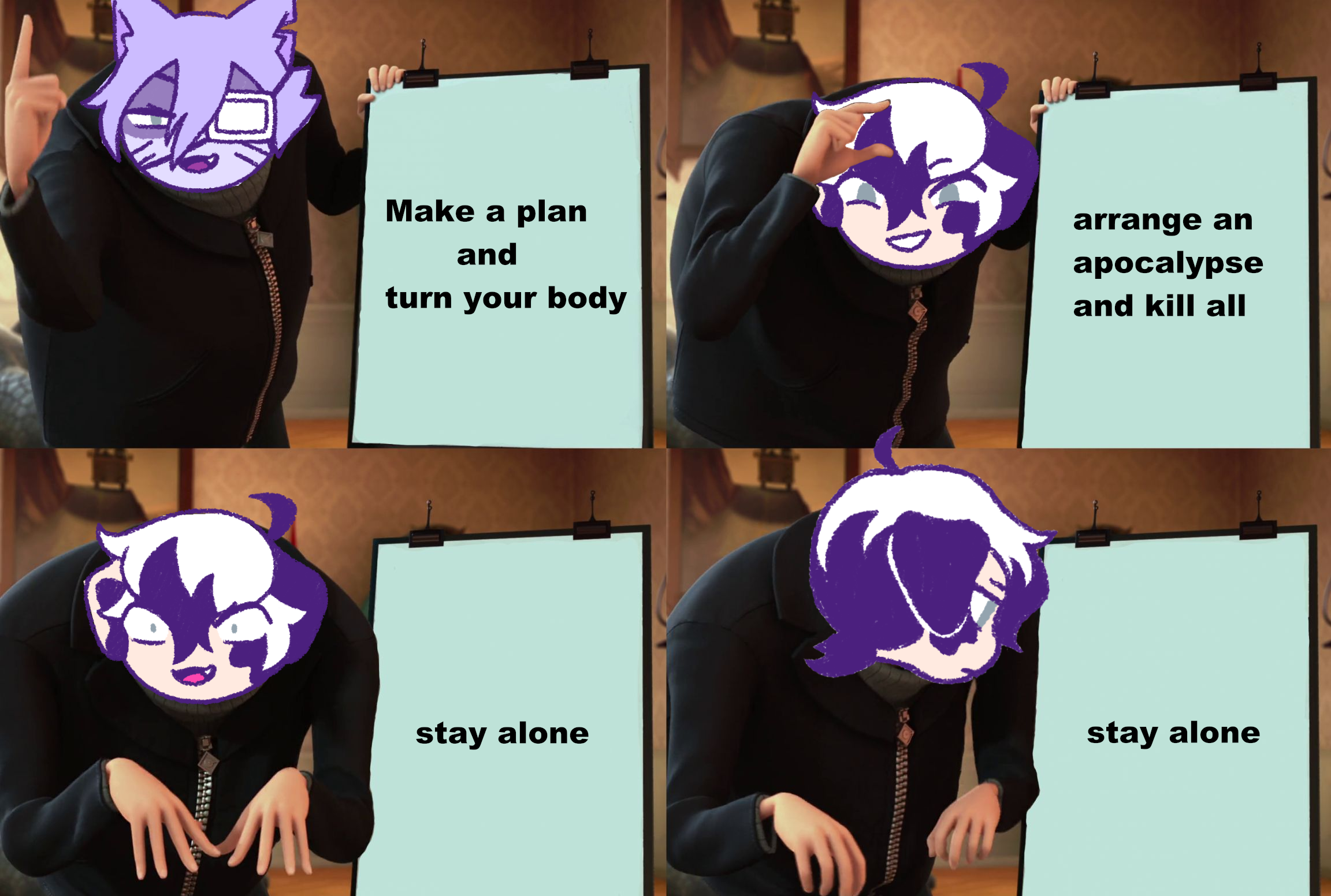 Patchy bad ending plan looks like: | Scrolller