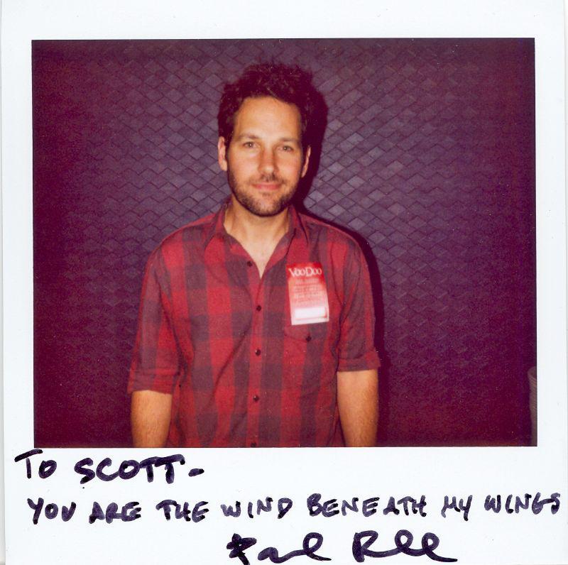 Paul Rudd having some fun with me. 😆 | Scrolller