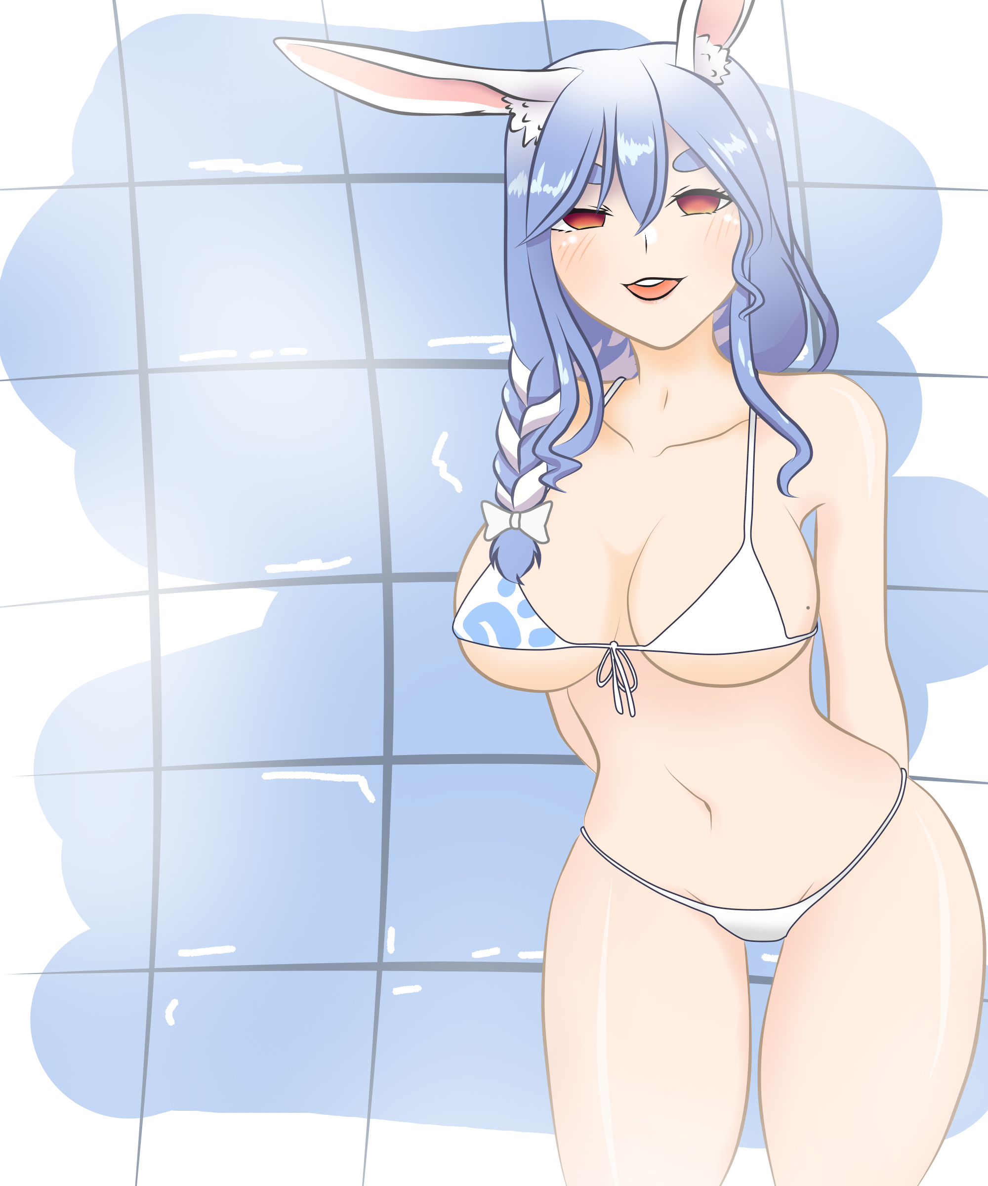 Peko Mama in Shower | Scrolller
