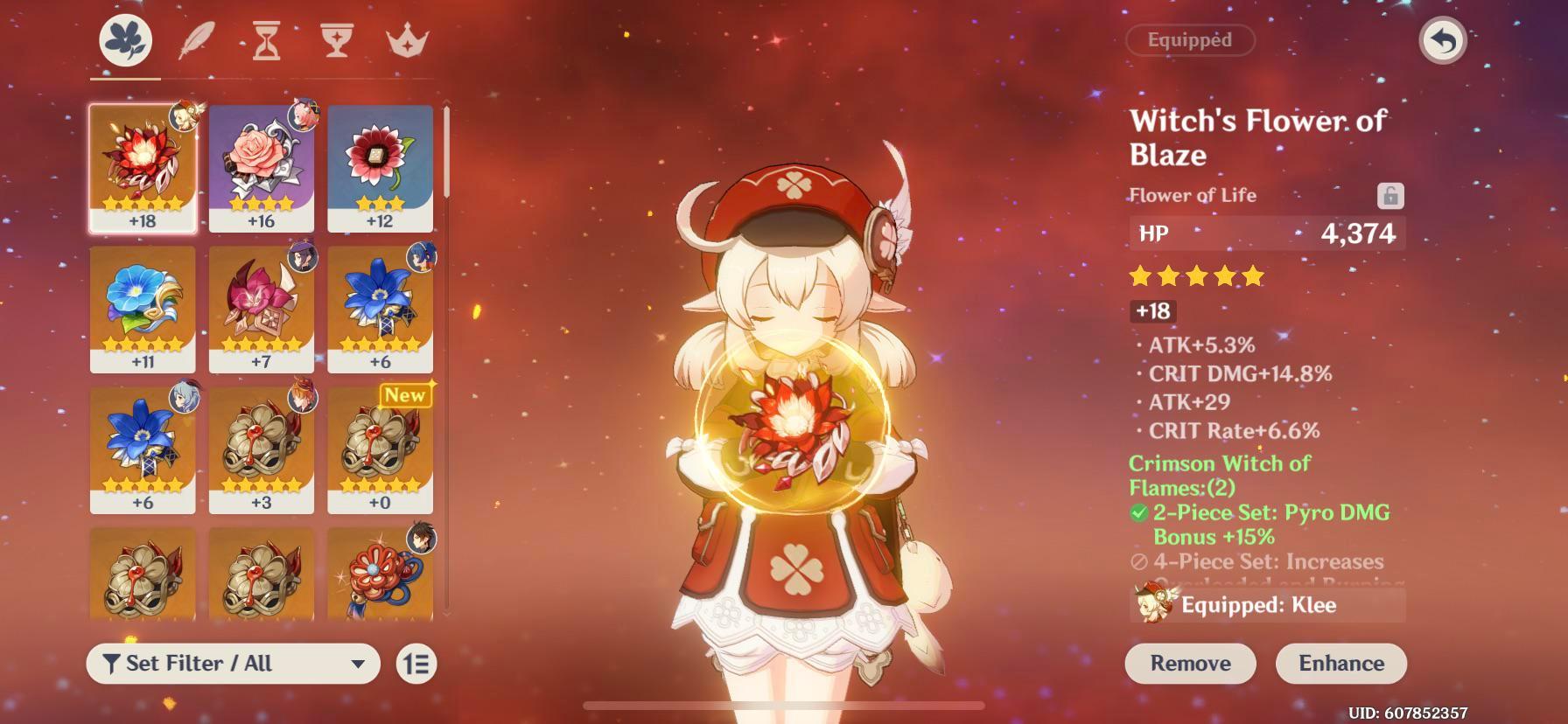 perfect substats 😼 | Scrolller