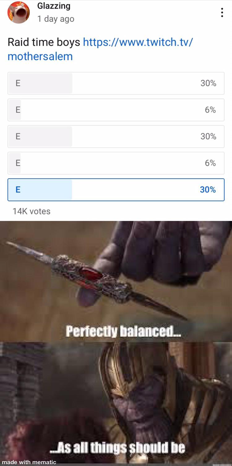 Perfectly balanced | Scrolller