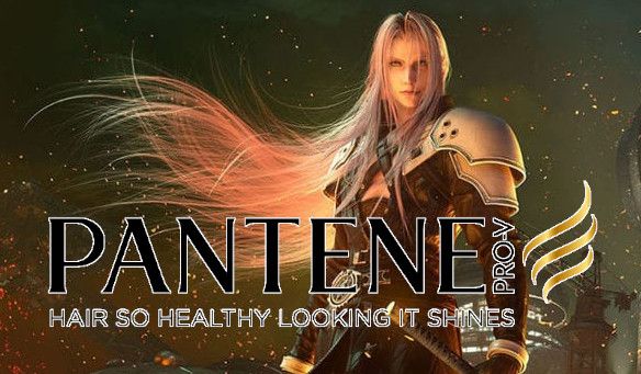 Petition for Sephiroth as a hair shampoo model | Scrolller