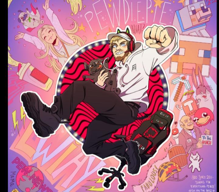 Pewdiepie fanart | Scrolller