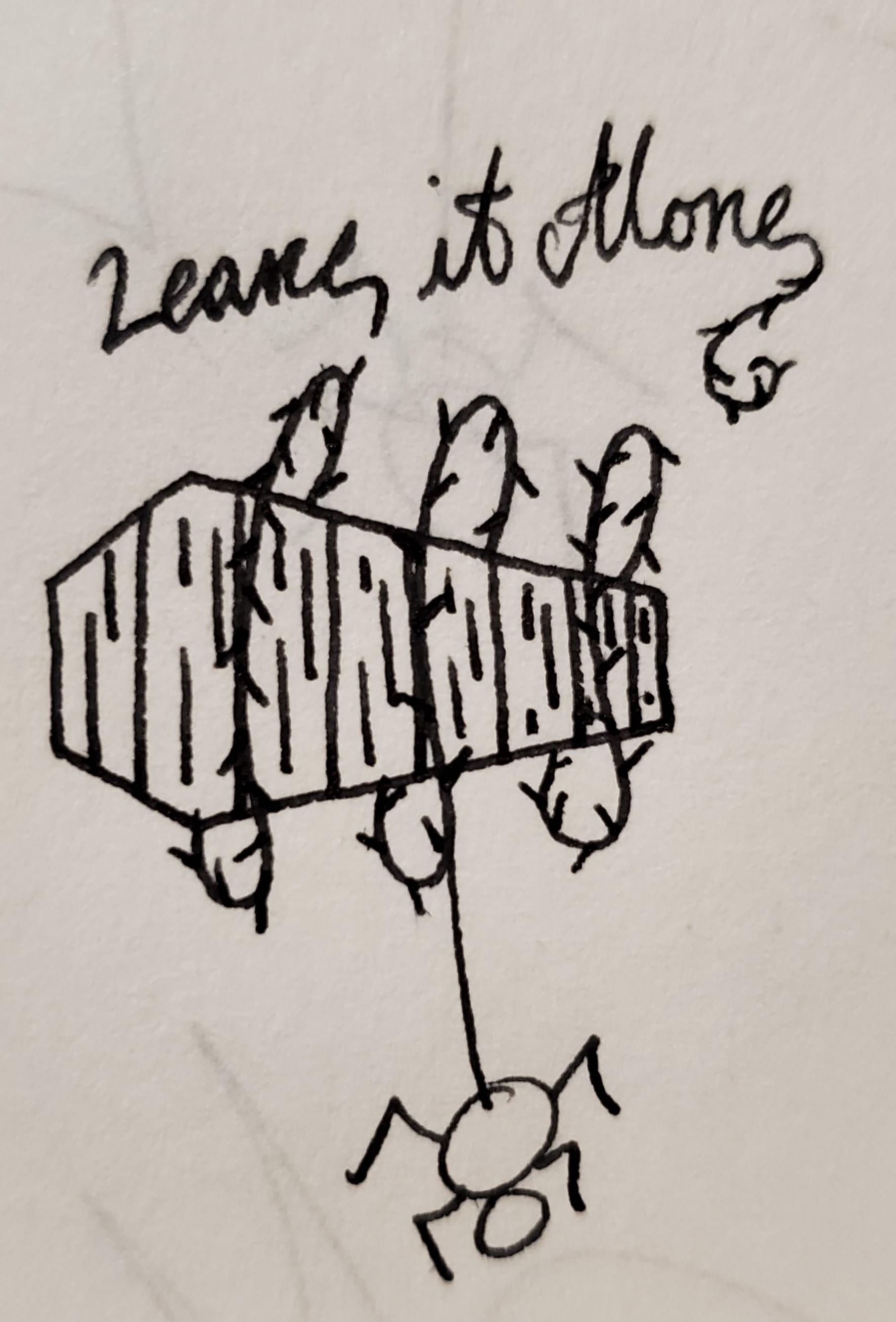 PFA doodle day two: Leave It Alone | Scrolller