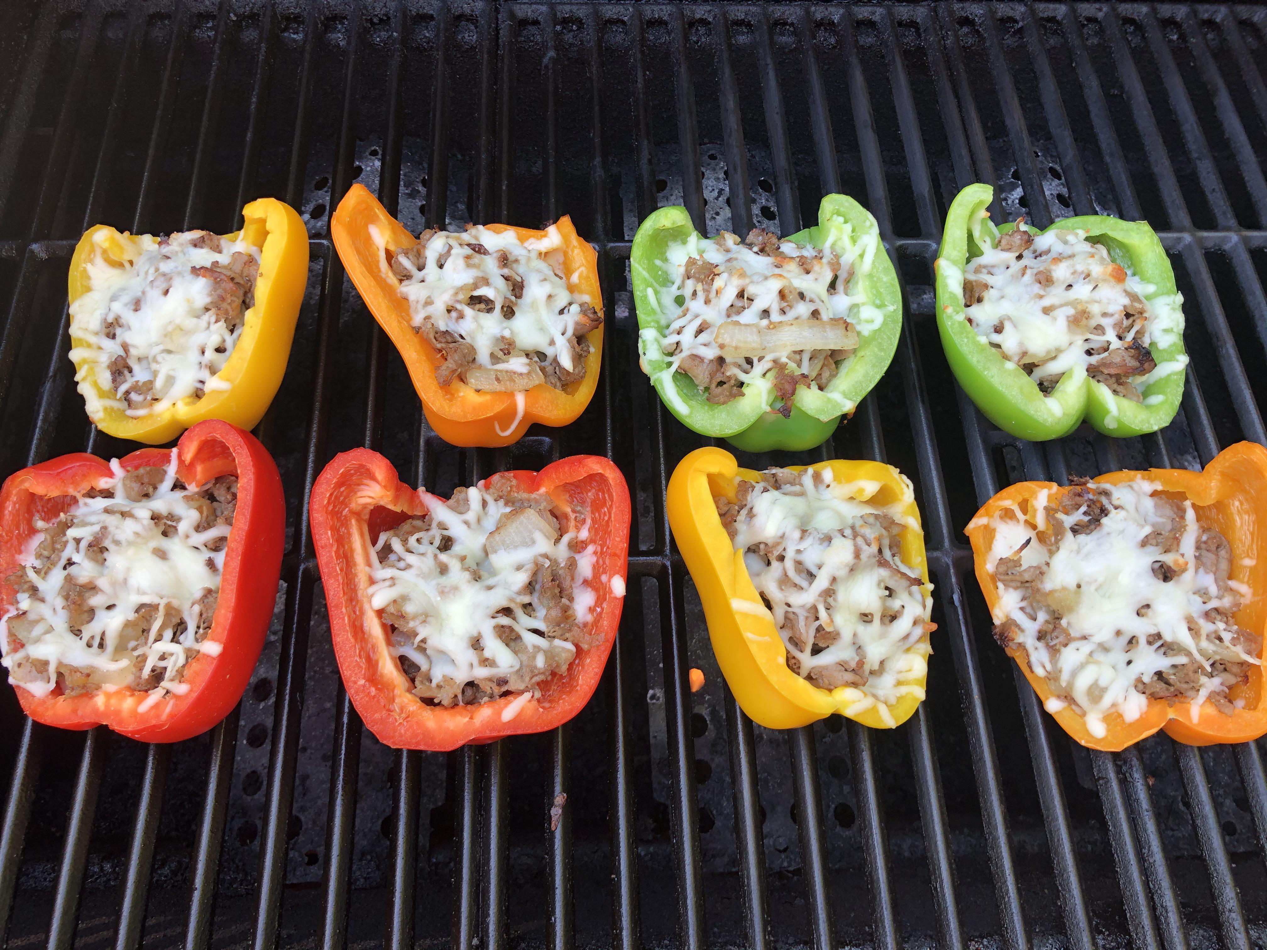 Philly cheesesteak stuffed peppers | Scrolller