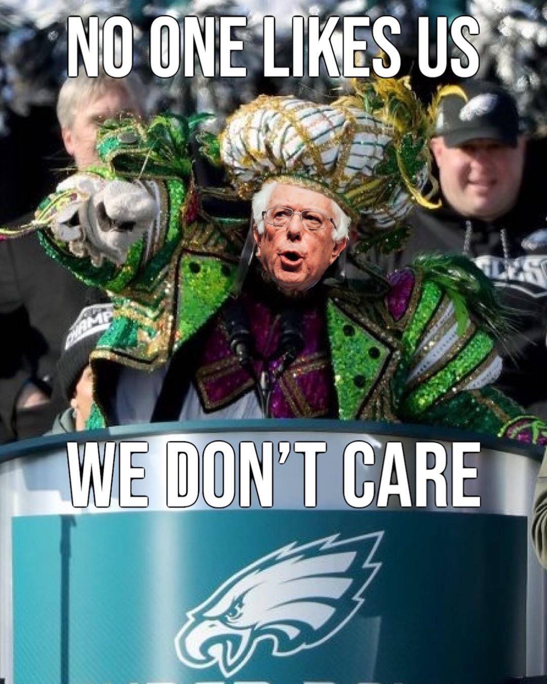 Philly pheels the Bern | Scrolller