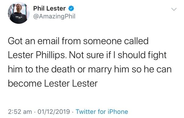 Phil's new tweet | Scrolller