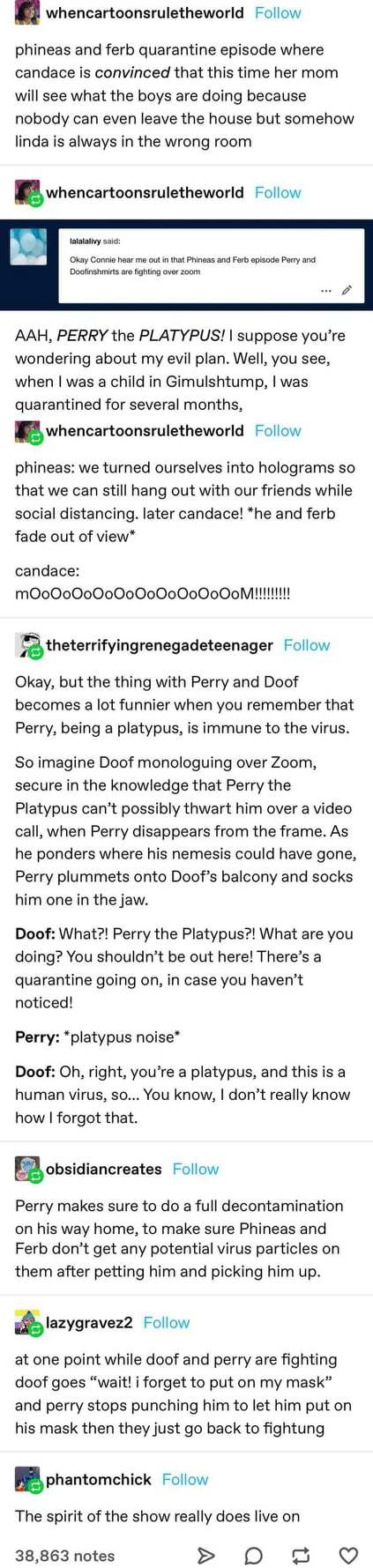 Phineas and Ferb: Quarantine Edition | Scrolller