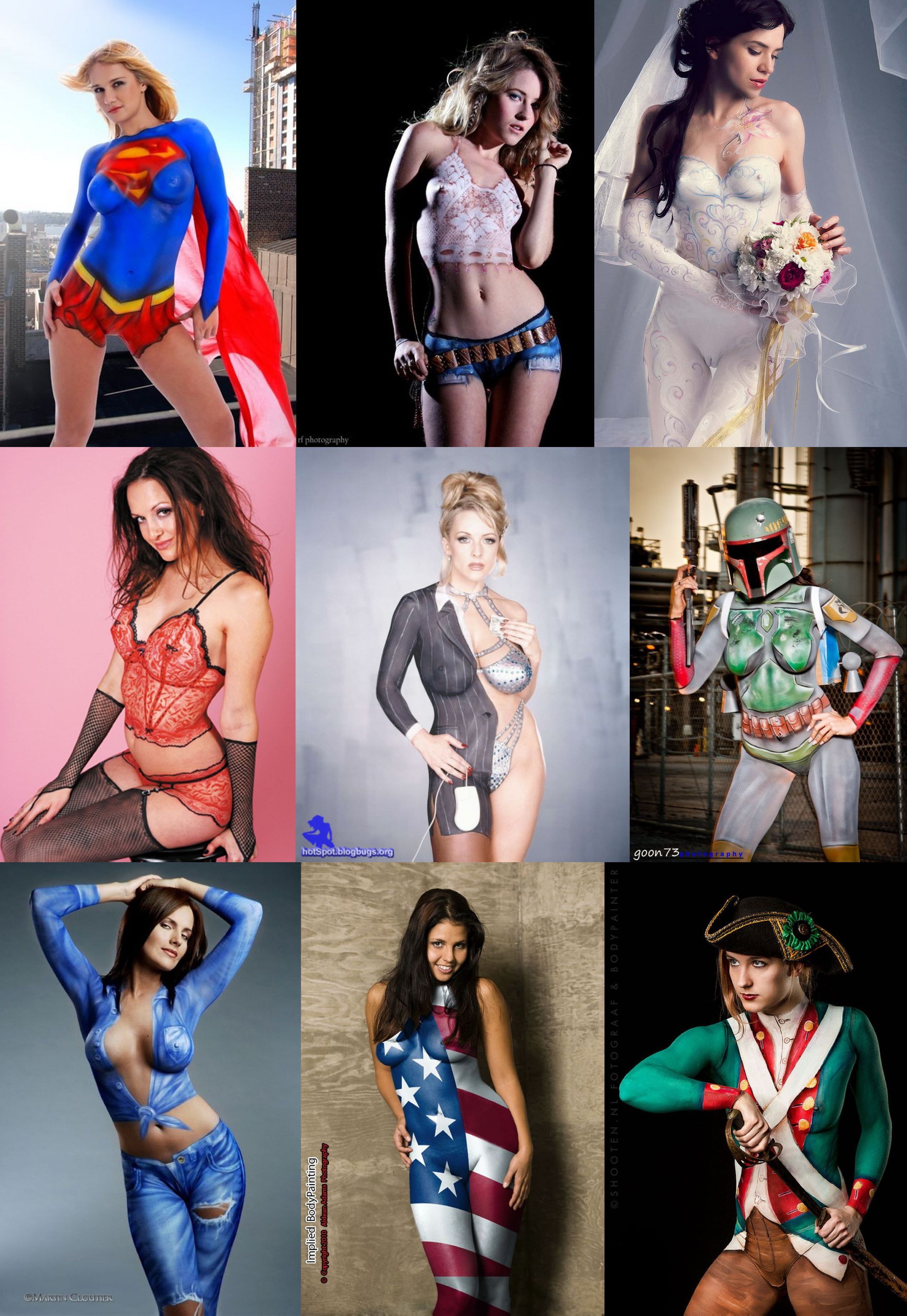 Pick Her Outfit - Body Paint Edition | Scrolller