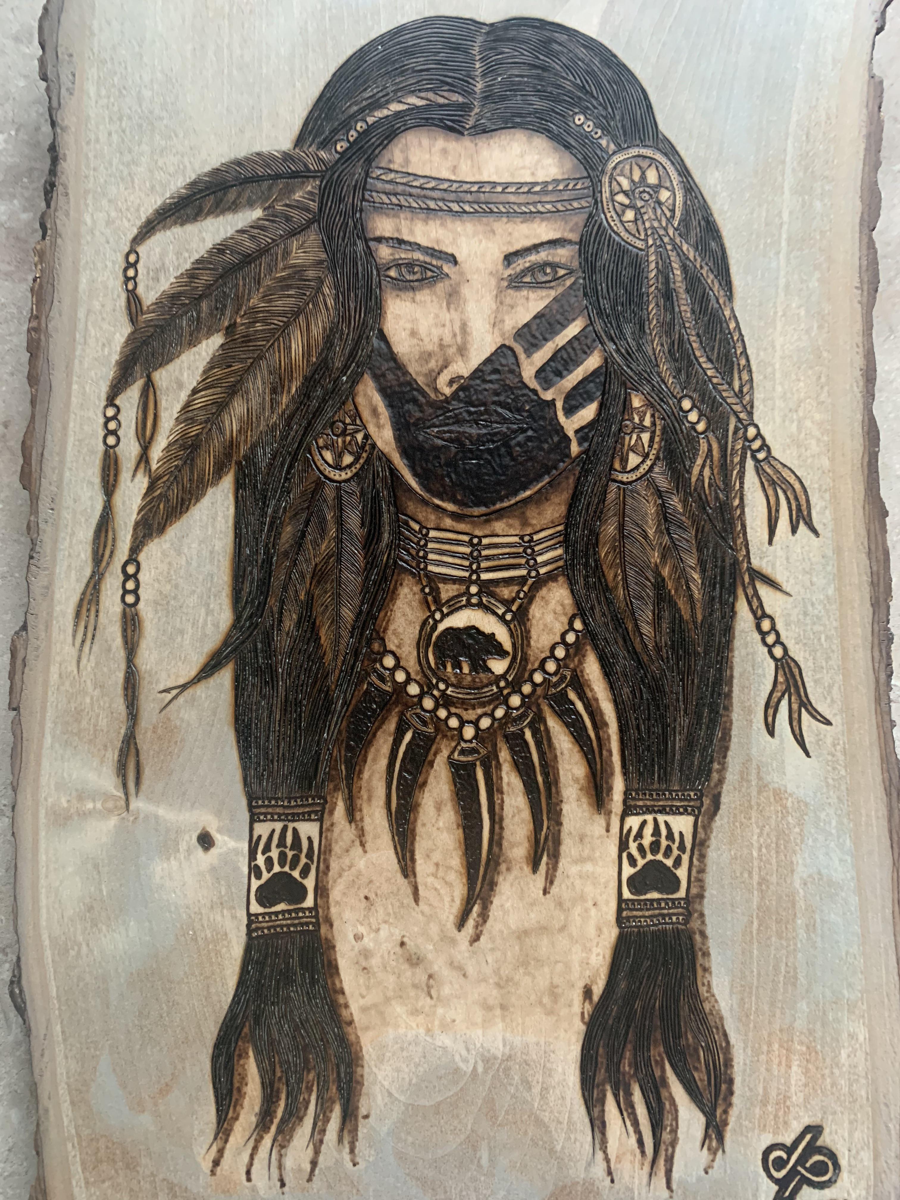 Piece I just finished.25 hrs of burning | Scrolller