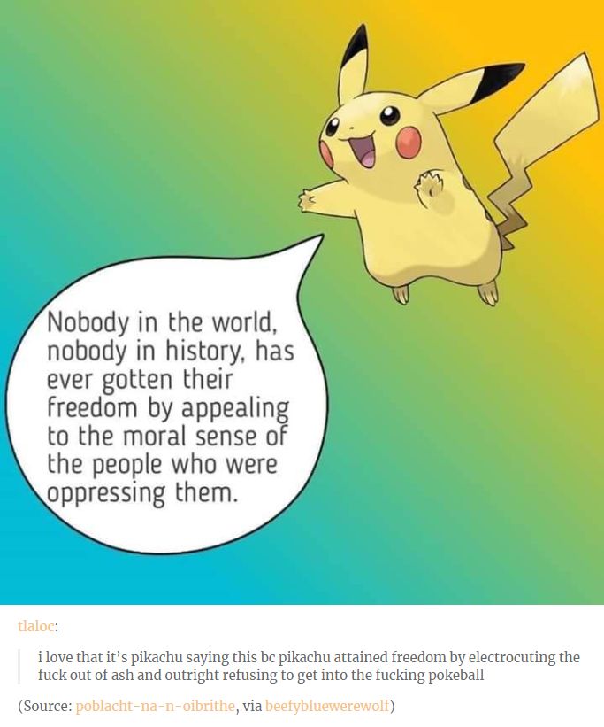 Pikachu The Rebel Scrolller